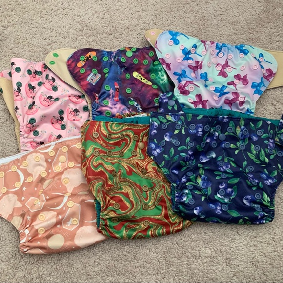 Accessories | Colorful Kids Cloth Diapers Set | Poshmark